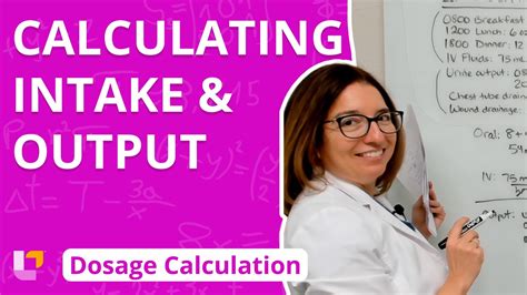 Calculating Intake Output Dosage Calculation LevelUpRN YouTube