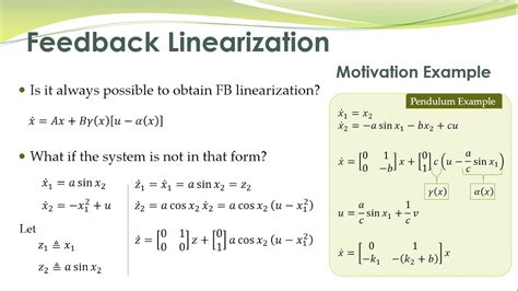 ncs 23 feedback linearization motivation and basic concept youtube