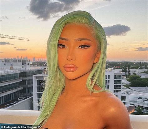 Nikita Dragun Arrested At Miami Beach Hotel After Walking Around Naked Daily Mail Online