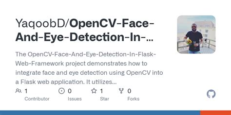 GitHub YaqoobD OpenCV Face And Eye Detection In Flask Web Framework