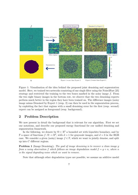 single image based unsupervised joint segmentation and denoising deepai