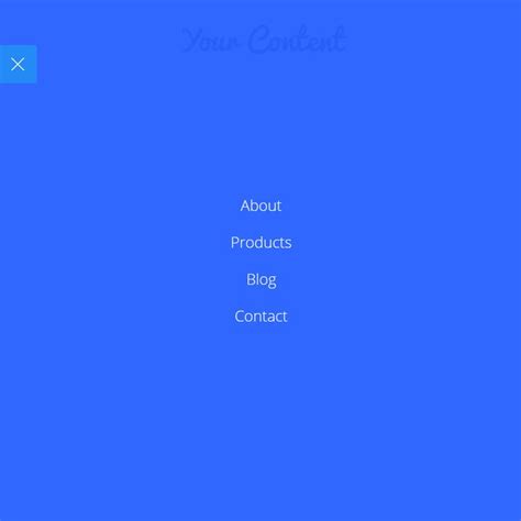 pure css fullscreen navigation menu fribly coding tutorials css coding