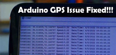 Gps Interfacing With Arduino Uno Arduino Gps Tutorial