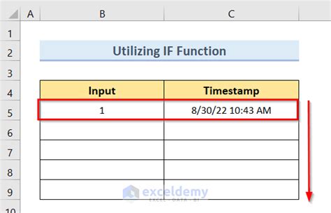 How To Insert Last Modified Date And Time In Excel Cell