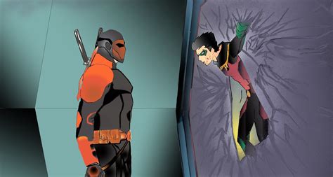 Deathstroke Captured Robin Deathstroke Robin Batman