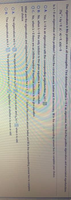 solved the eigenvalues in this problem are all nonnegative