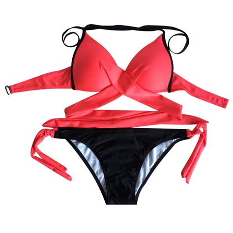 Wedfrse Plus Size Swimsuitbikini Setsbikini Padded Swimsuit Push Up Swimwear Set Bathing Women