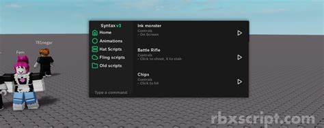 universal animations hats fling scripts rbxscript