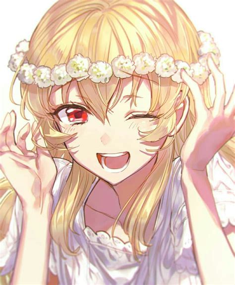 Anime Girl Blonde Hair