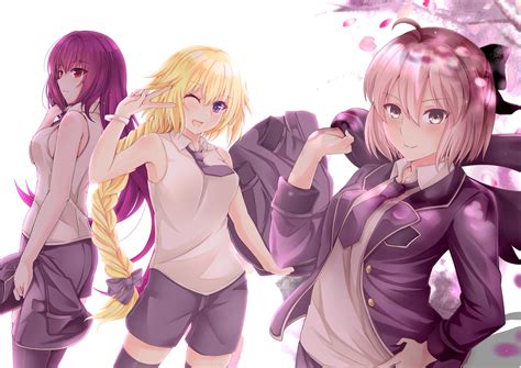 Ruler Fategrand Order Wlop Fategrand Order Hd Wallpaper Rare Gallery