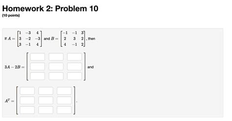 solved homework 2 problem 10 10 points if