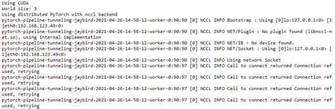 NCCL Connection Refused For Worker Pods Issue 332 Kubeflow