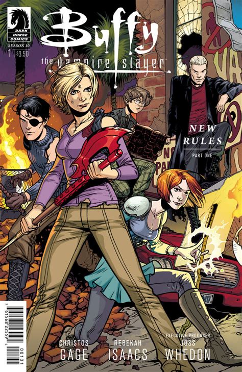 Buffy The Vampire Slayer Season 10 1 Rebekah Issacs Ultra Variant Cover Profile Dark