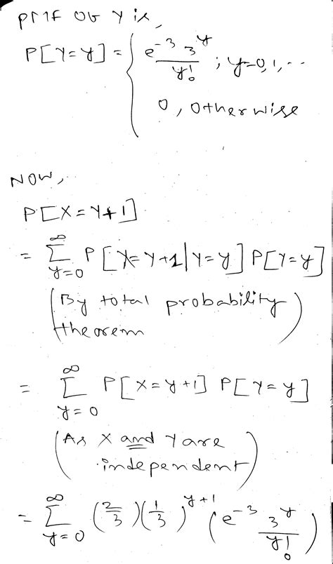[solved] 4 two random variables x ~ geom and y ~ pois 3 are independent course hero