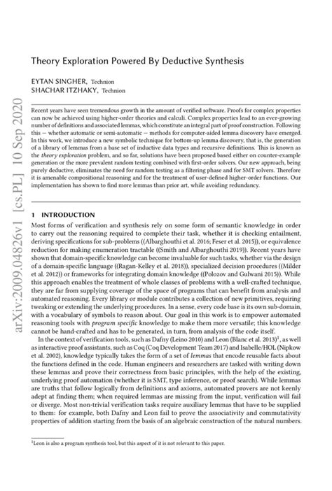 theory exploration powered by deductive synthesis deepai