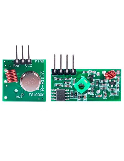 Modulo Rf Transmisor Y Receptor 433 Mhz Arduino
