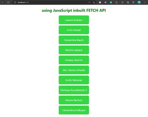 use reactjs to fetch and display data from api 5 simple steps guvi blogs