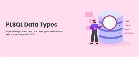 pl sql data types boolean character number and more