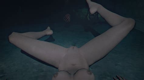 Rule 34 1girls 2monsters 3d Ass Claire Redfield Exhibitionism Legs Spread Looking At Pussy
