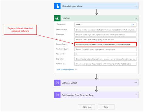 Dynamics 365 Understanding Using An Expand Query In Power Automate