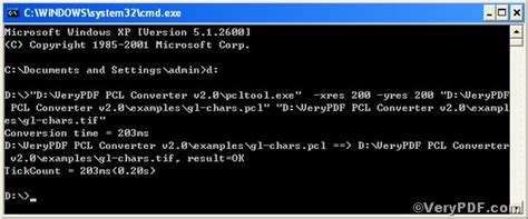 Convert Pcl To Tif And Set Resolution Via Command Line VeryPDF