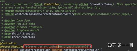 springboot2 x系列教程34 整合springmvc之错误处理底层原理及源码分析 知乎