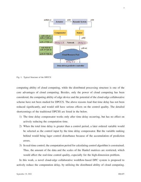 workflow based fast data driven predictive control with disturbance observer in cloud edge