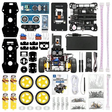 TSCINBUNY ESP 32 Smart Robot Car Kit For Arduino And Keil 5 Programming