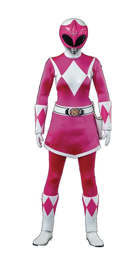Jan242484 Mighty Morphin Power Rangers Pink Ranger 16 Scale Af Previews World