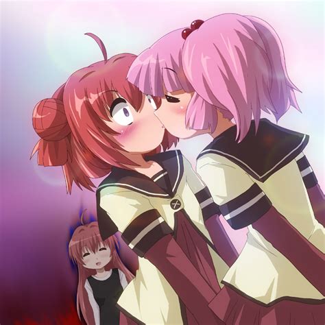 Akaza Akari Yoshikawa Chinatsu And Akaza Akane Yuru Yuri Drawn By Shishinon Danbooru