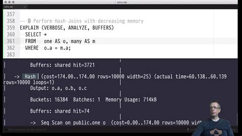 db2 — chapter 12 — video 72 — hybrid hash join with skew youtube