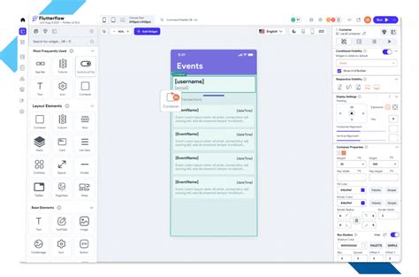 Lavis Flutter Flow par un développeur Mobizel Mobizel