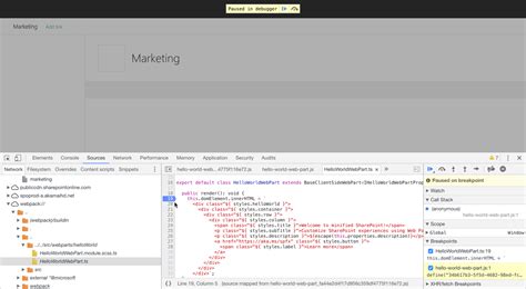 Easily Debug Production Version Of Your SharePoint Framework Solution