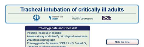 Airway Management In Critical Care