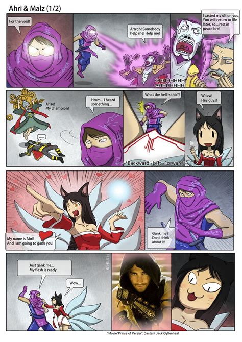 Ahri And Malz First Part By Phsueh On Deviantart Komik