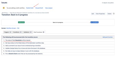 clear the resolution field when an issue is reopened in jira cloud jira atlassian documentation