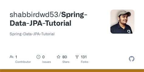 GitHub Shabbirdwd53 Spring Data JPA Tutorial Spring Data JPA Tutorial