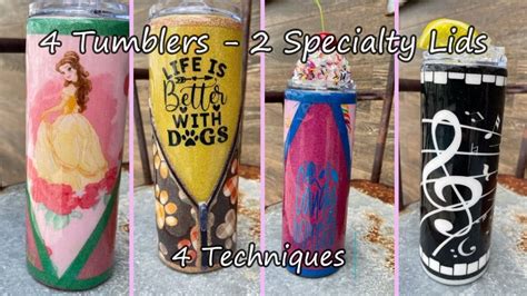 240 Custom Order Fulfillment 4 Adorable Tumblers With Special Lids