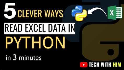 5 Ways To Read Excel Data Using Python Every Programmer Must Know