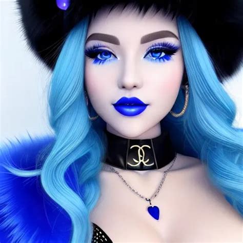 Hallie Jackson Soldier Blue Lipstick Snowy Beach Openart