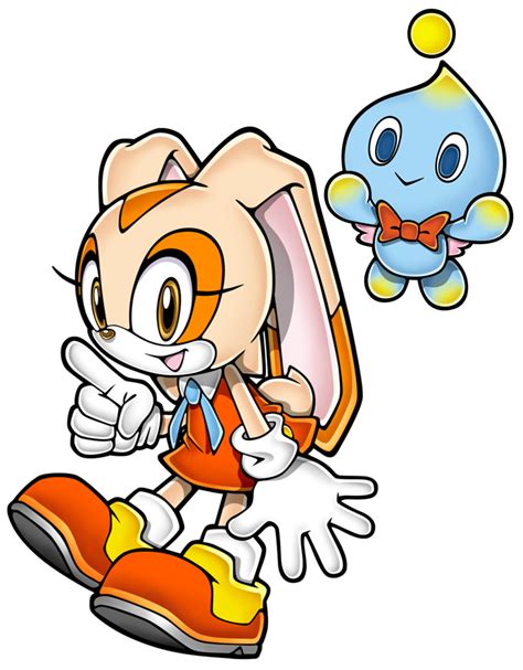 Sega Bio Cream The Rabbit And Cheese The Chao By Frostthehobidon On Deviantart