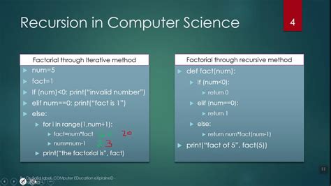 topic 5 design and analysis of algorithms recursion youtube