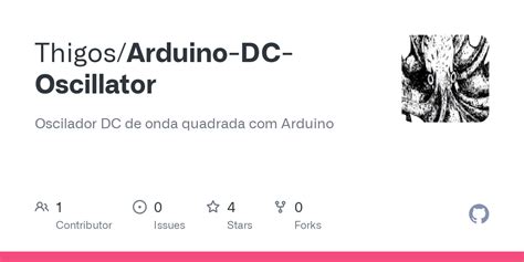 GitHub Thigos Arduino DC Oscillator Oscilador DC De Onda Quadrada