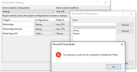 Xamarin Forms Ios Visual Studio Build Config Bug Stack Overflow