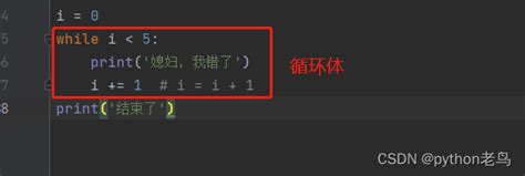 python中while循环讲解【详细】 while python csdn博客