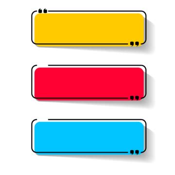 Title Text Vector Design Images Title Text Box Border Set Text Box