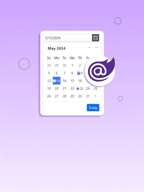 top 5 features of blazor datepicker syncfusion