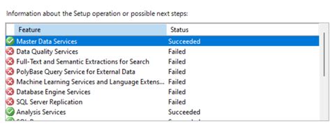 Installing Repairing SQL Server Installation Fails Database