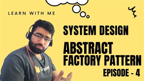 abstract factory pattern low level design system design techie007 youtube