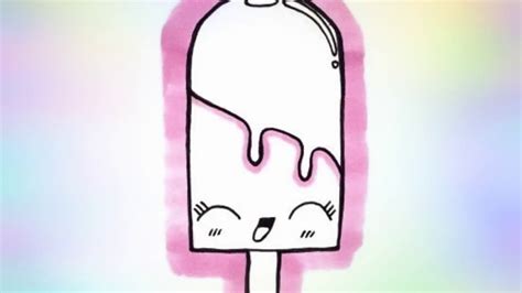 How To Draw A Kawaii Popsicle Step By Step Youtube
